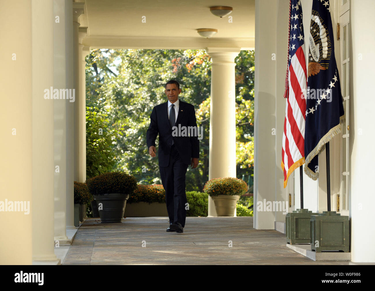 Barack obama rose garden 2009 hi-res stock photography and images - Alamy