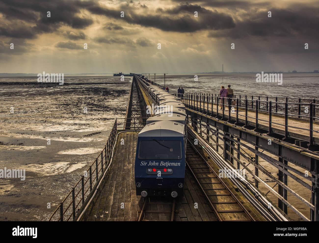 Southend Pier, Walk and Ride Sir John Betjeman Train on the longest ...