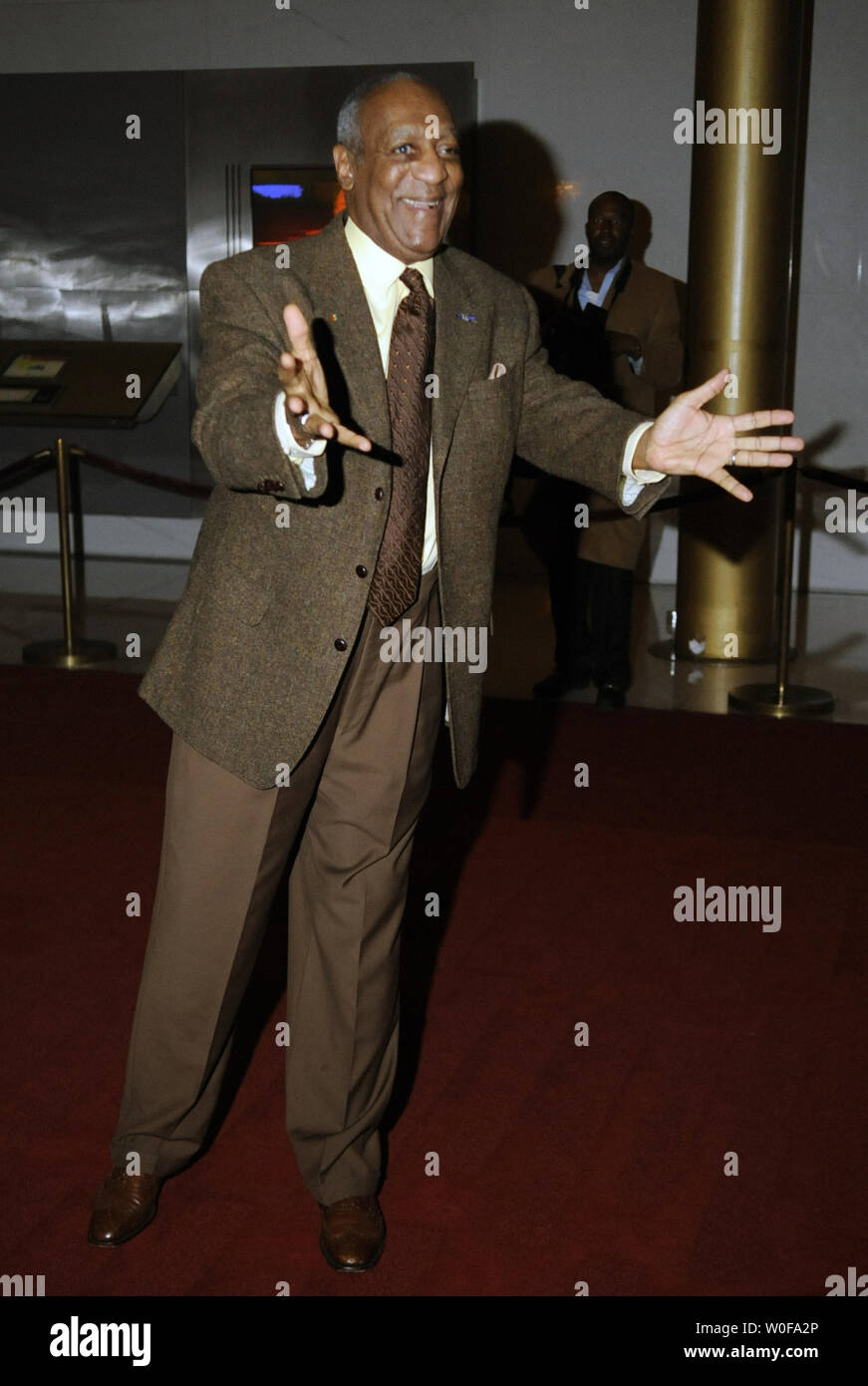 Bill Cosby, recipient of the 12 Annual Mark Twain Prize, arrives at the ...