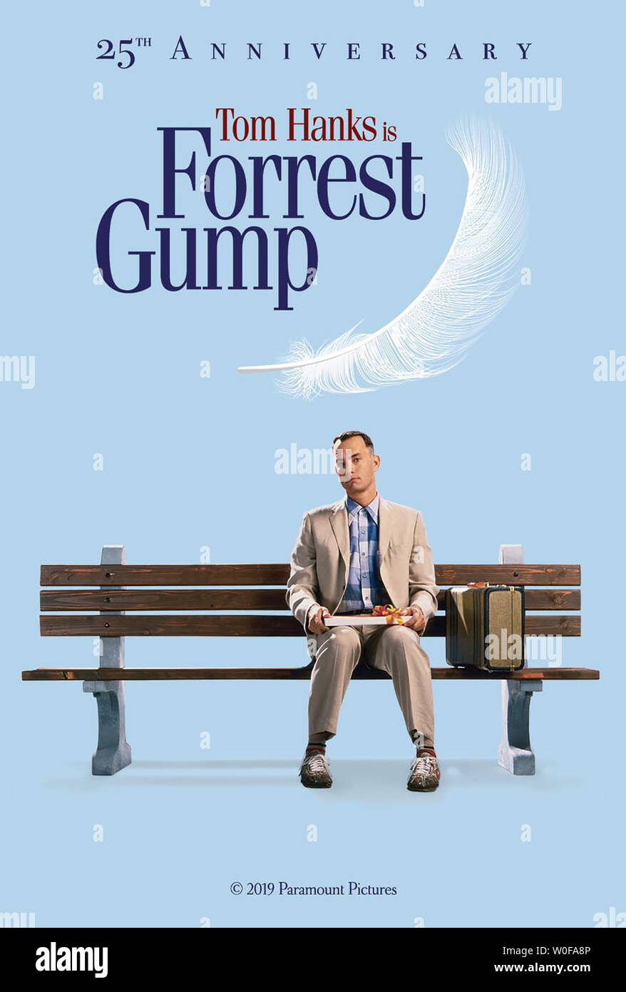 FORREST GUMP, US poster for 2019 re-release, Tom Hanks, 1994 ...