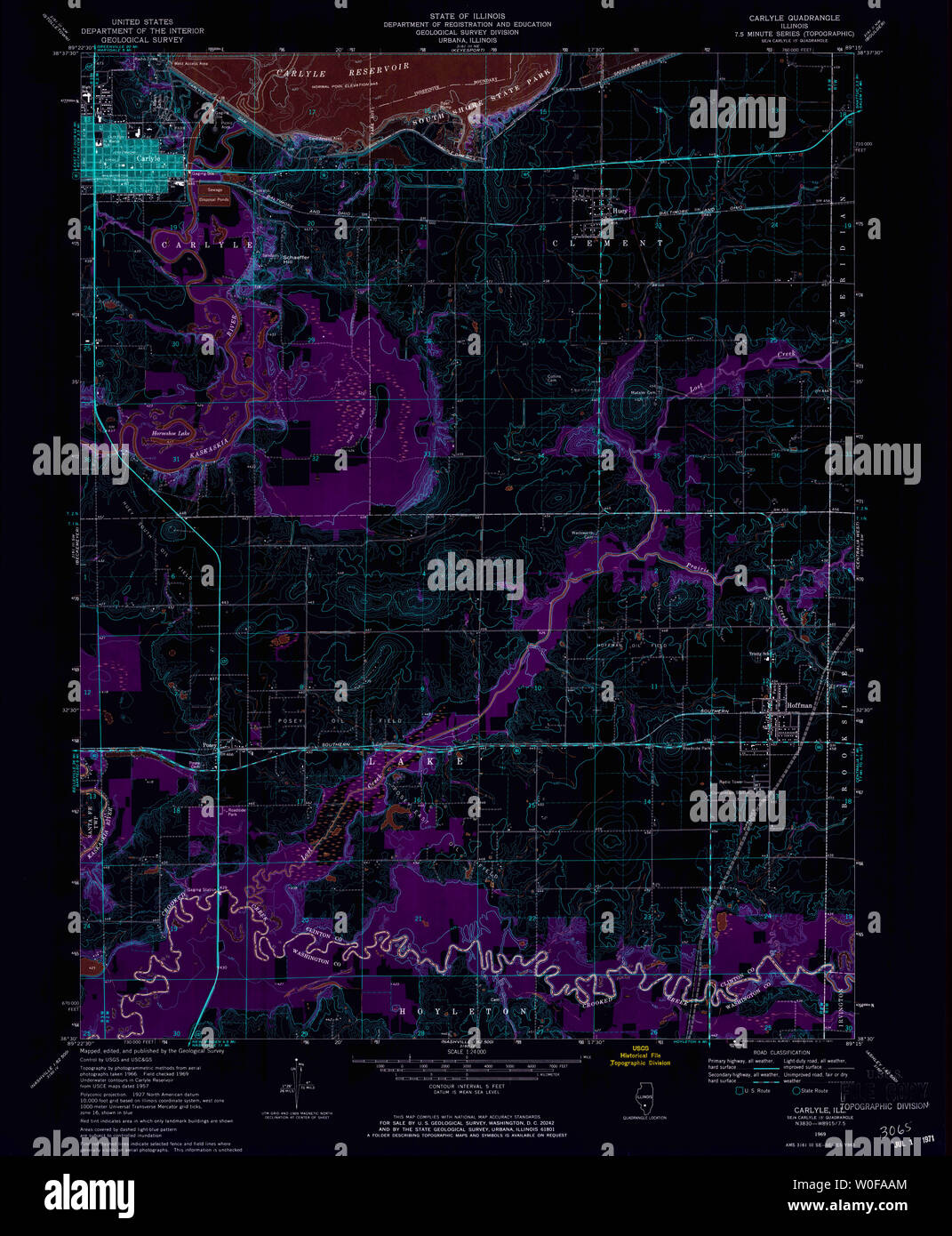 Carlyle map hi-res stock photography and images - Alamy