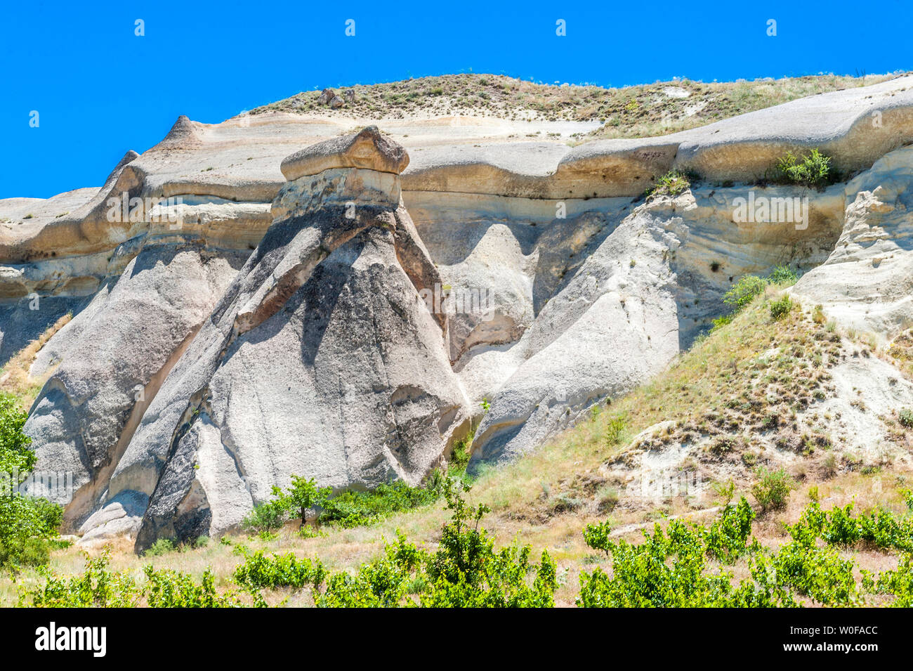 Turkey, Goreme National park and the rock sites of Cappadocia, hoodoos ...