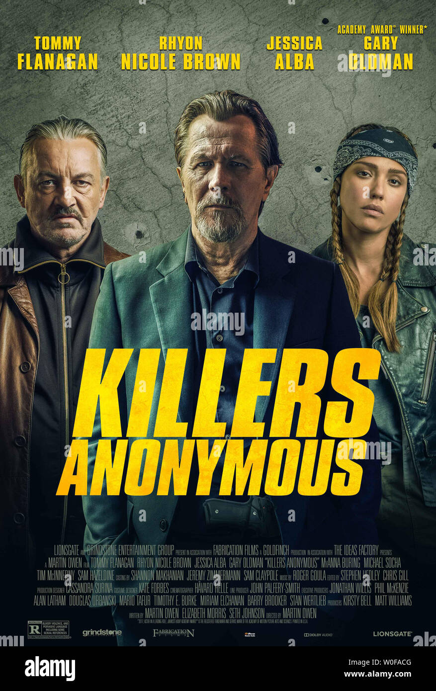 KILLERS ANONYMOUS, US poster, from left: Tommy Flanagan, Gary Oldman ...