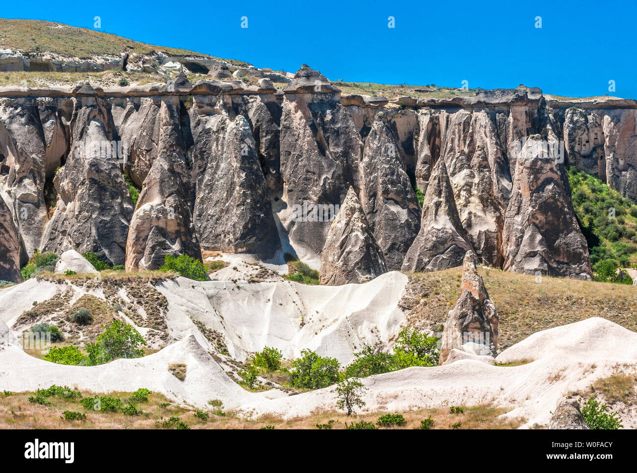Turkey, Goreme National park and the rock sites of Cappadocia, hoodoos ...