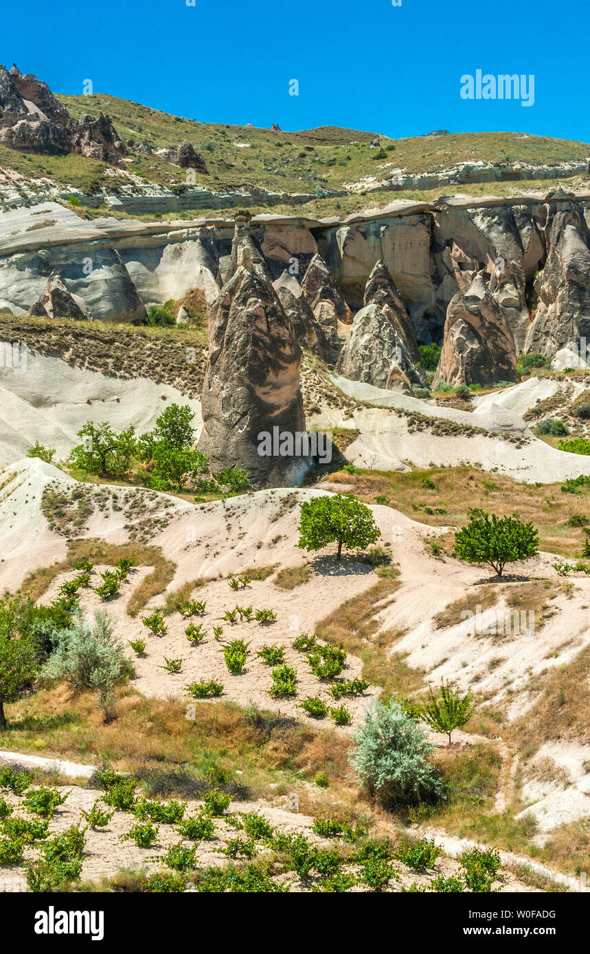 Turkey, Goreme National park of and the rock sites of Cappadocia ...