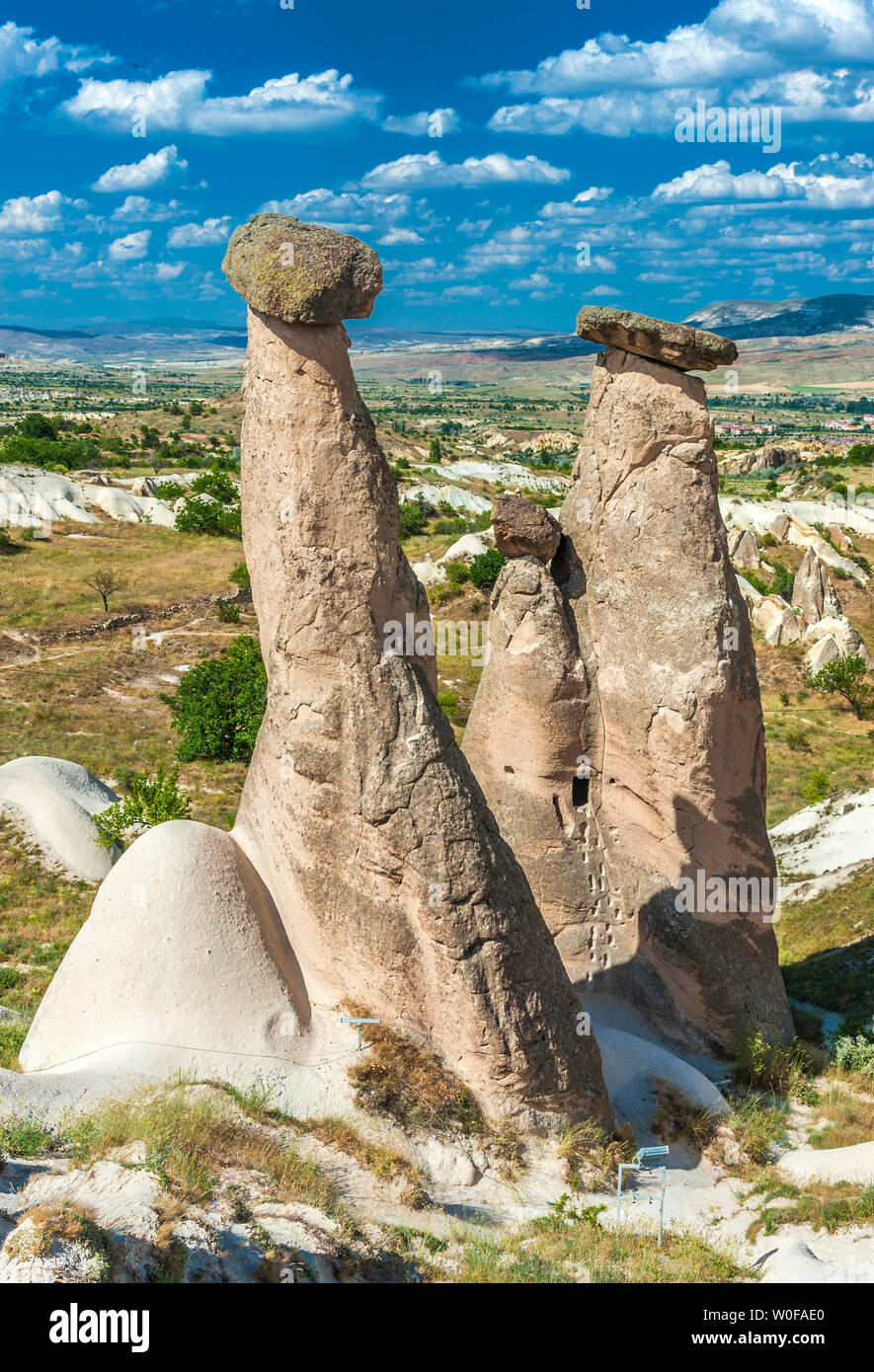 Turkey, Goreme National park and the rock sites of Cappadocia, the ...
