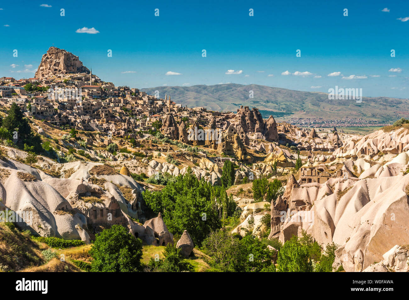 Turkey, National Park of Goreme and rock-art sites of Cappadoccia, city ...
