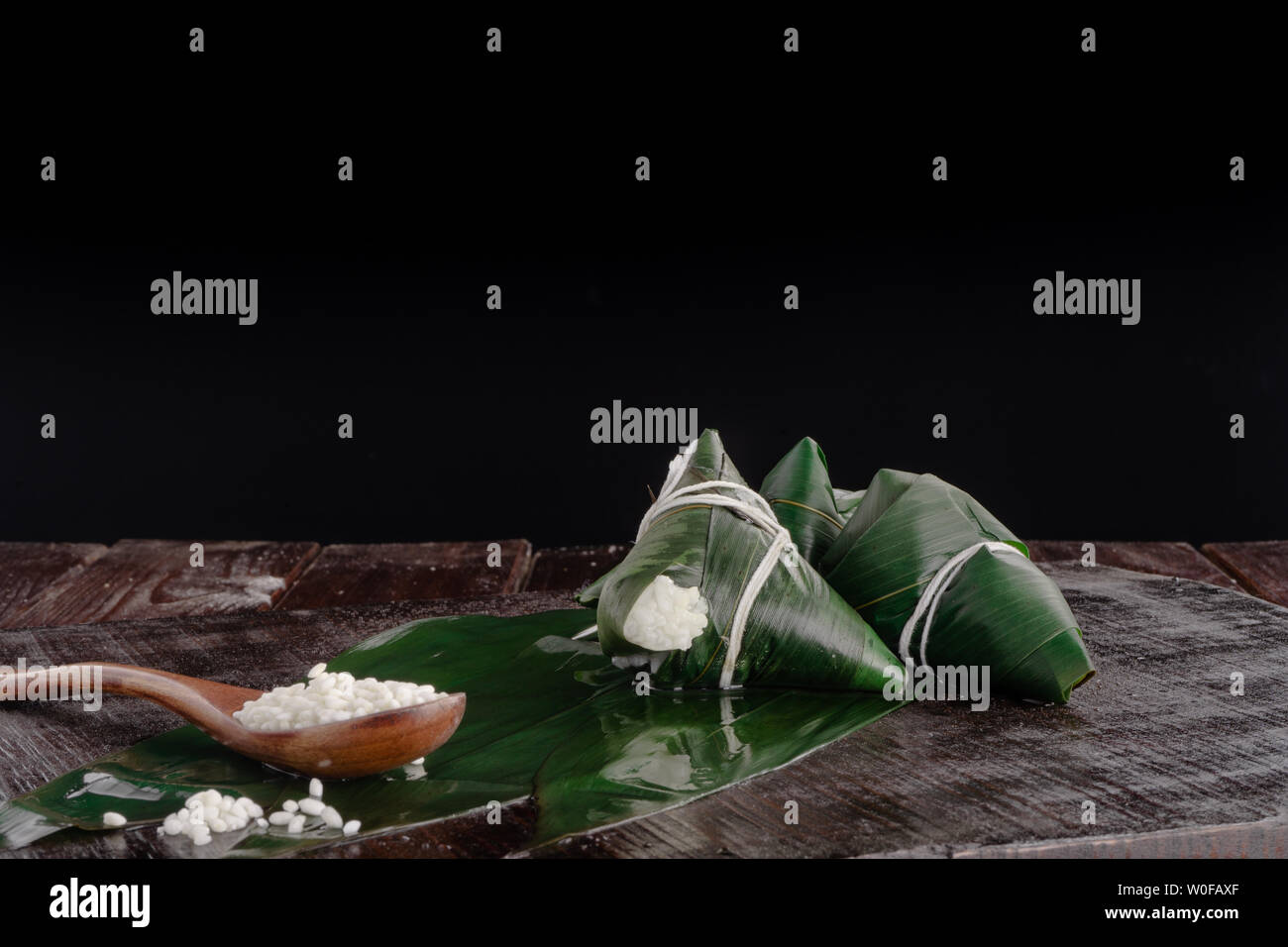 Chinese traditional Dragon Boat Festival food dumplings Stock Photo - Alamy
