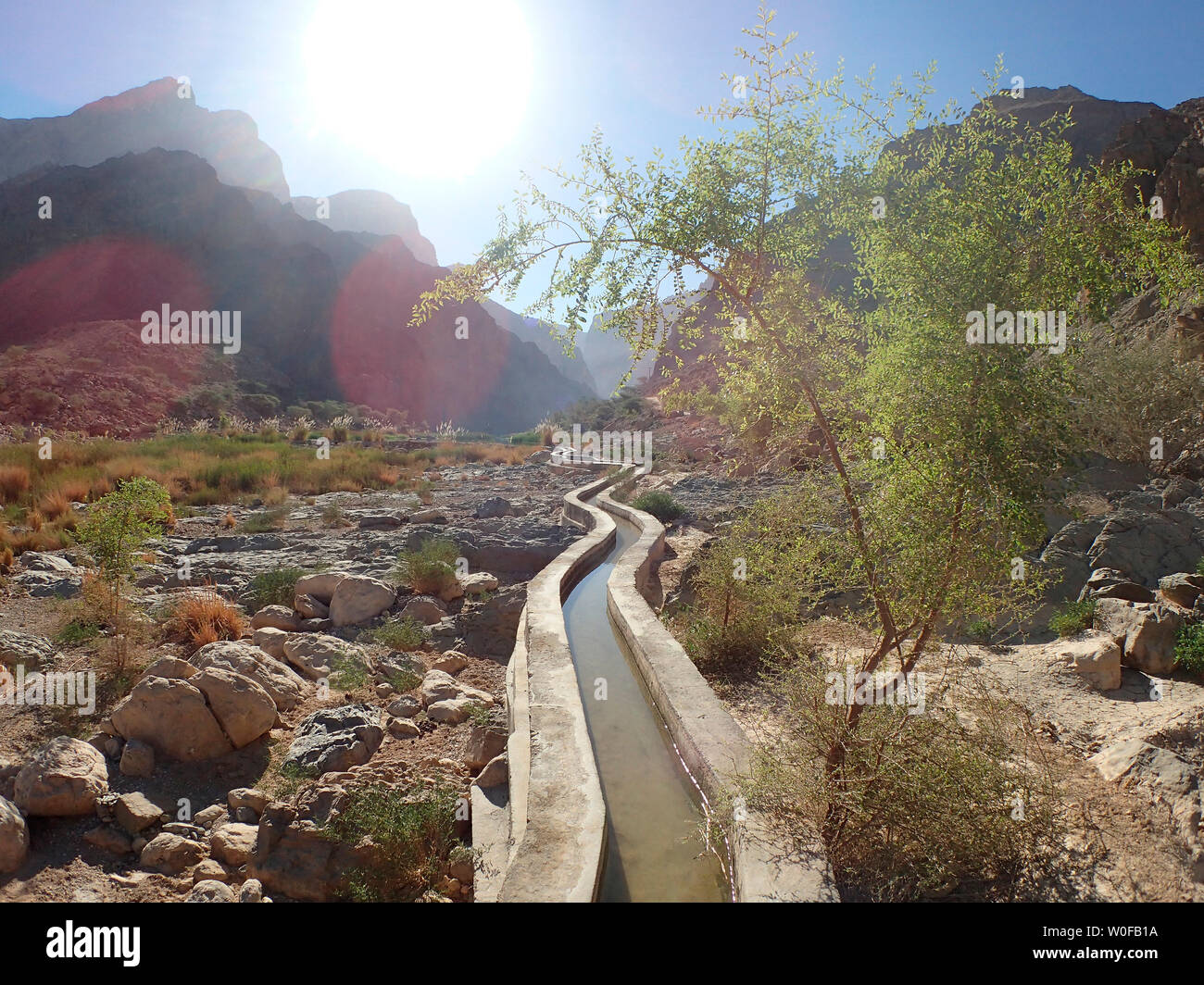 Falaj irrigation hi-res stock photography and images - Alamy