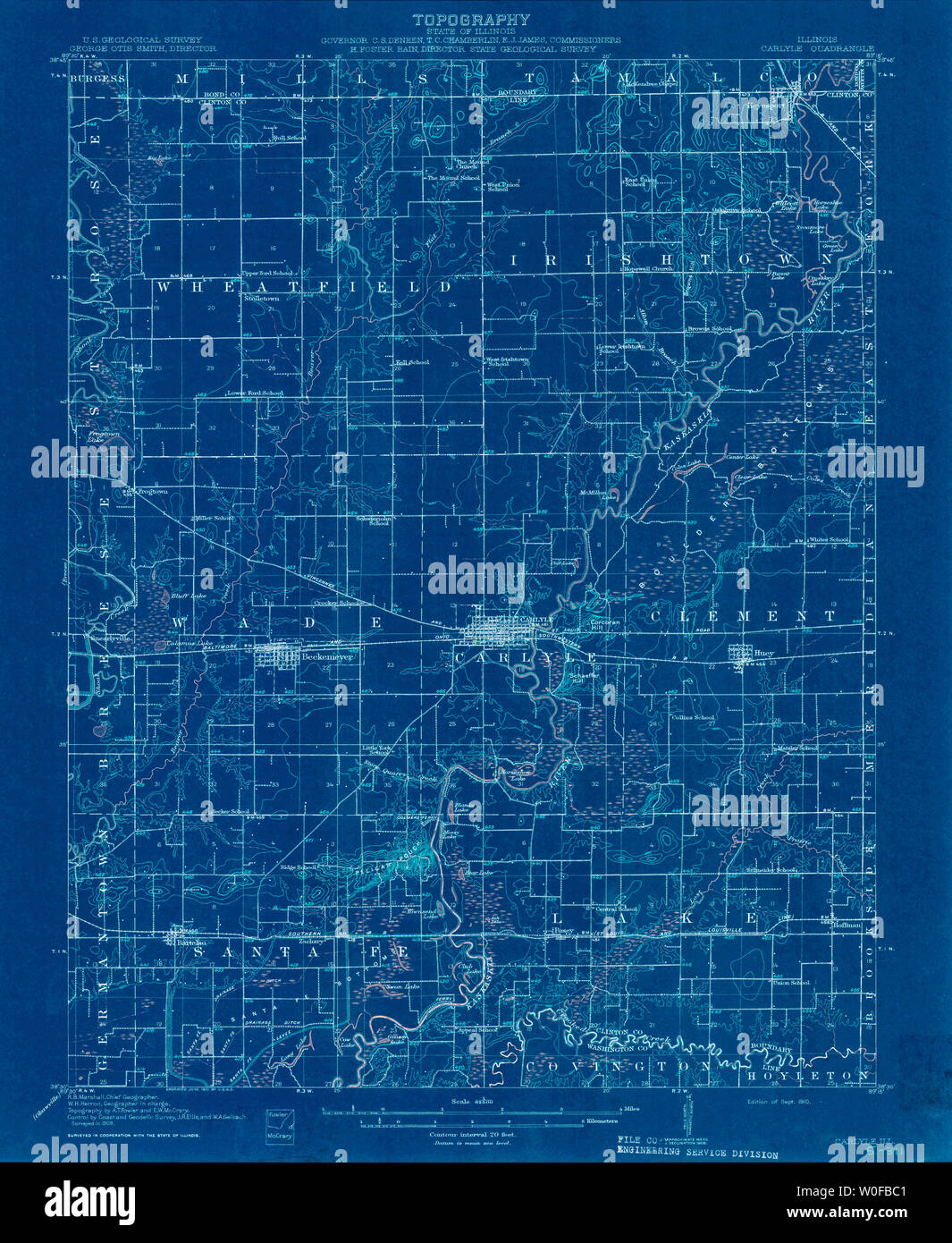 Carlyle map hi-res stock photography and images - Alamy