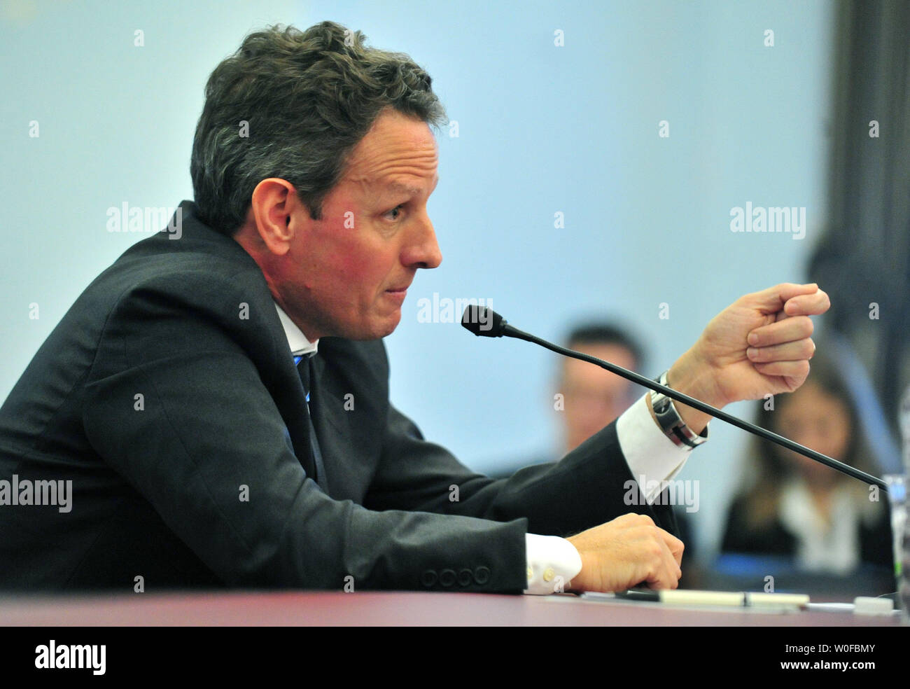 Treasury Secretary Tim Geithner testifies before a Joint Economic ...