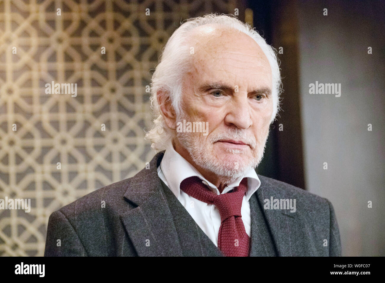 MURDER MYSTERY, Terence Stamp, 2019. ph: Philippe Bosse / © Netflix ...