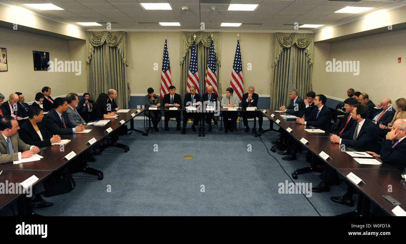 Vice President Joe Biden holds a roundtable discussion on the Obama ...