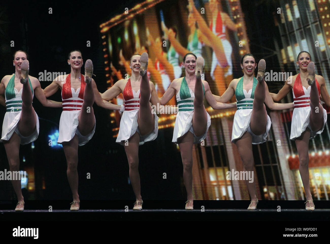 A performance of the Radio City Christmas Spectacular featuring the ...