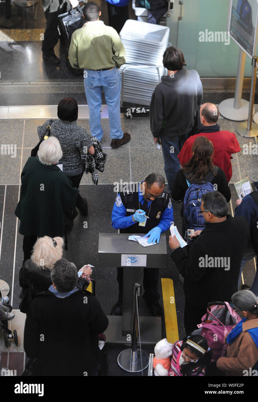 Airport tsa identification hi-res stock photography and images - Alamy