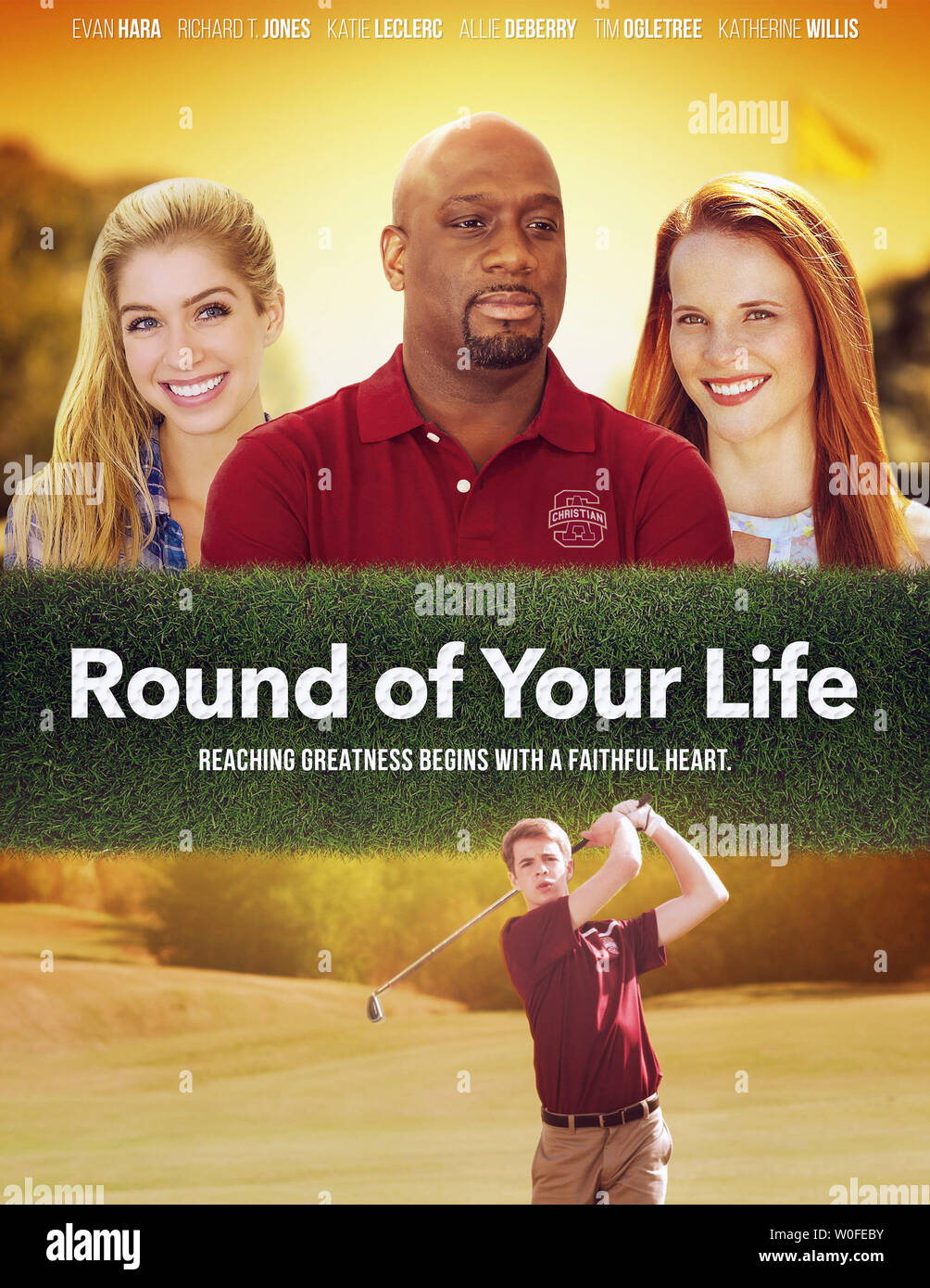 ROUND OF YOUR LIFE, poster, top from left: Alexandria DeBerry, Richard ...