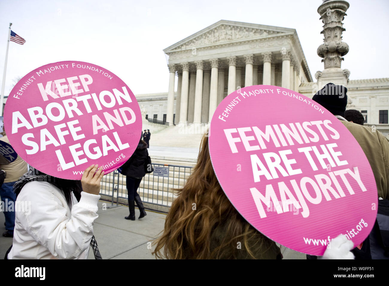 Pro Choice Protesters Demonstrate In Front Of The U S Supreme Court On