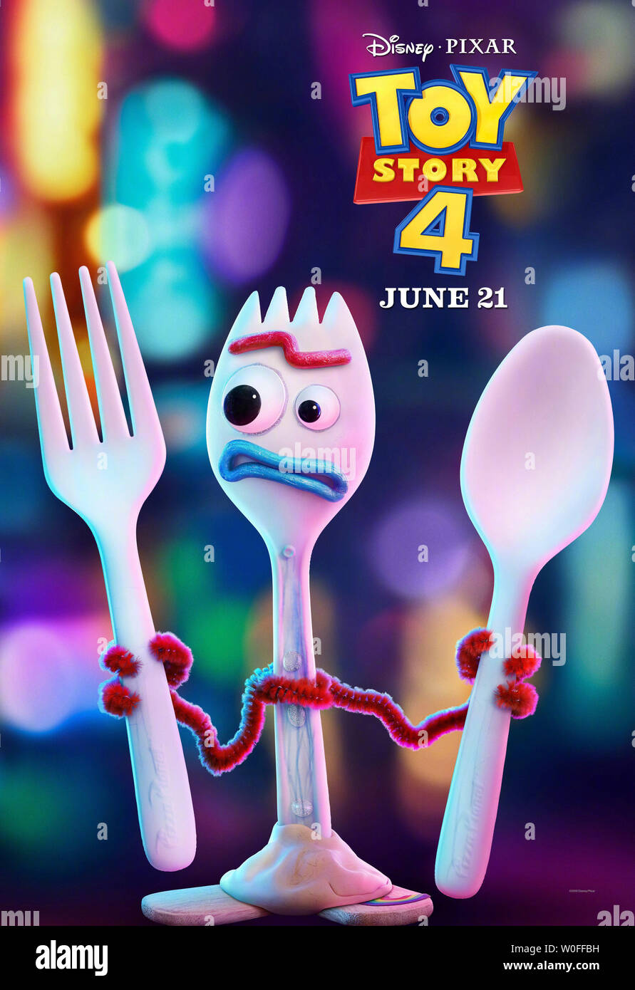 TOY STORY 4, US character poster, Forky (voice: Tony Hale), 2019 ...