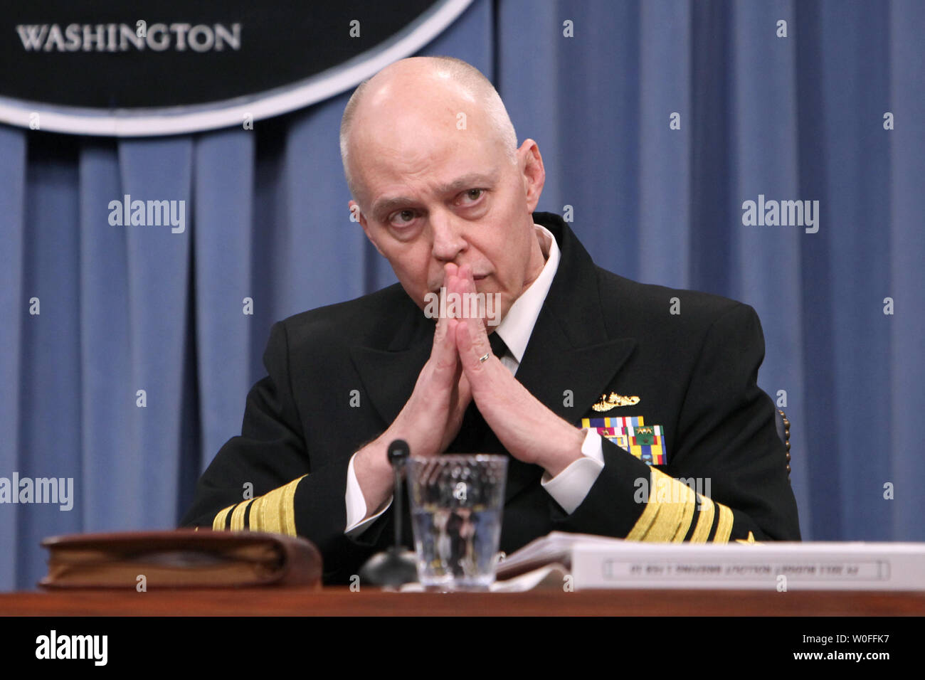 Vice Admiral Steve Stanley discusses a supplemental war funding request ...