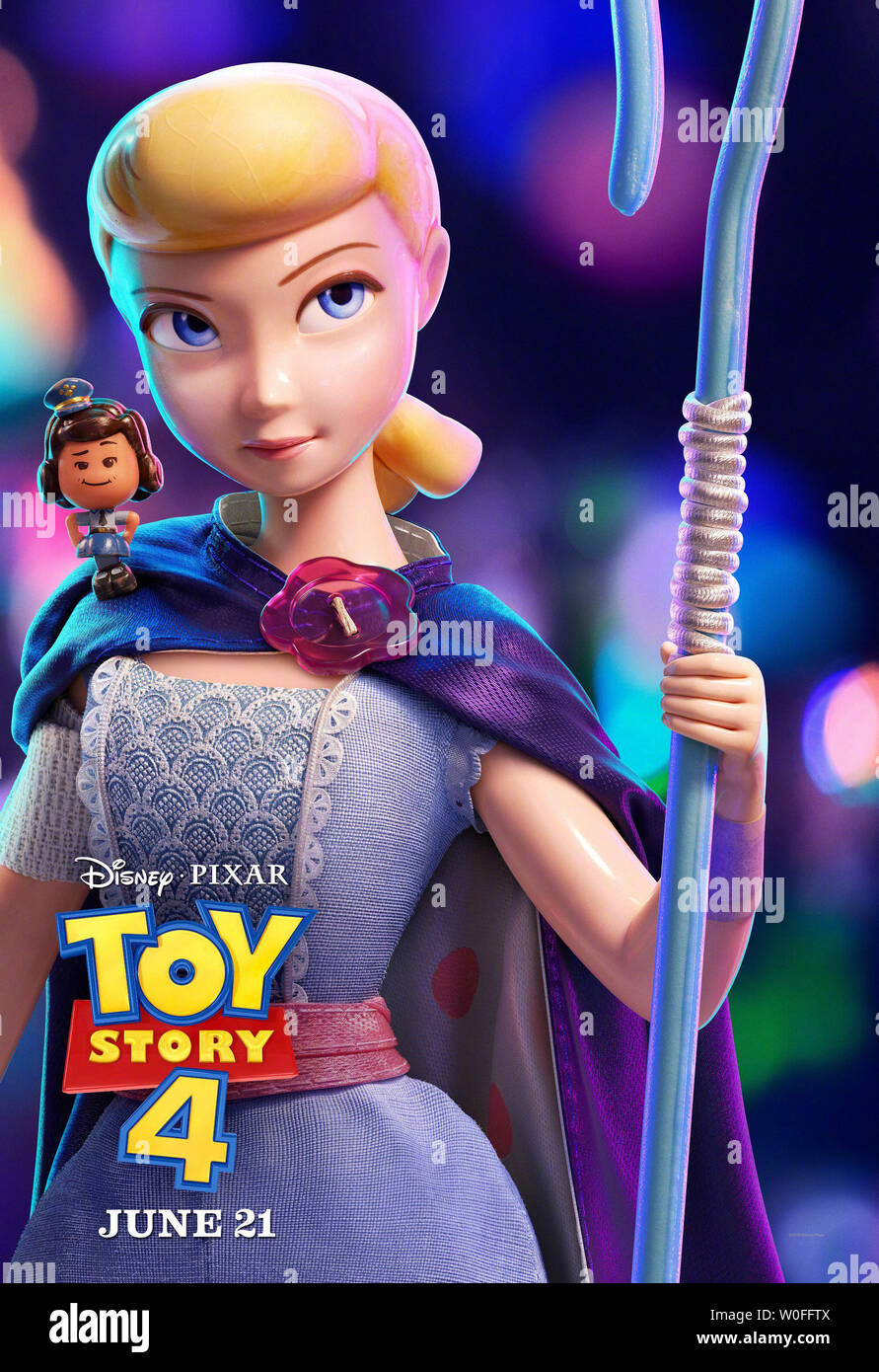 TOY STORY 4, US character poster, from left: Giggle McDimples (voice ...