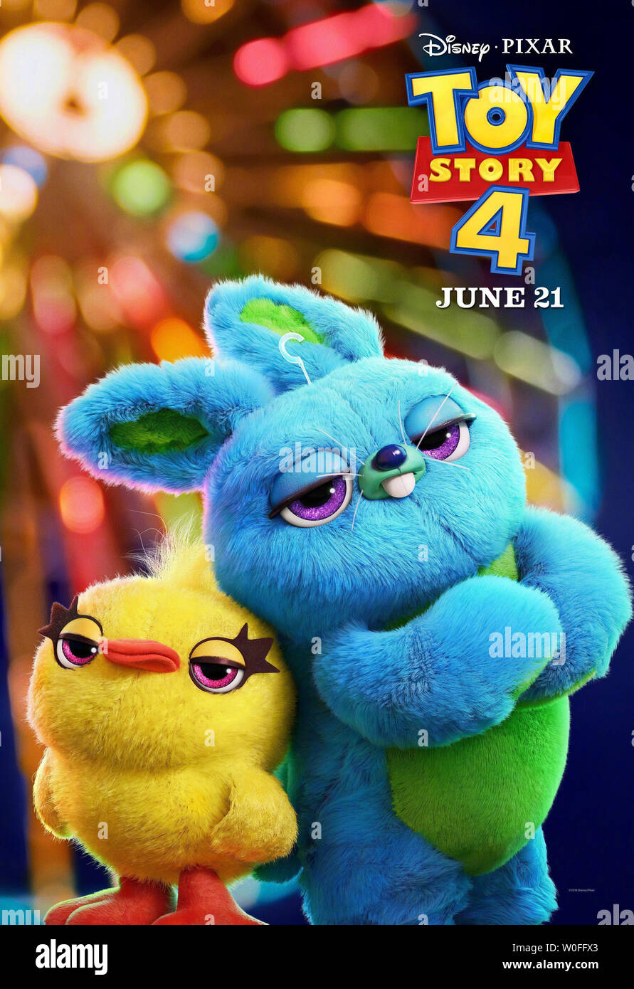 TOY STORY 4, US character poster, from left: Ducky (voice: Keegan ...