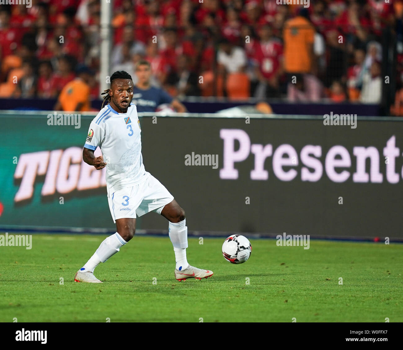 Glody Ngonda Muzinga of Rd Congo during the 2019 African Cup of Nations ...