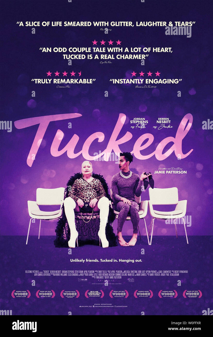 TUCKED, British poster, from left: Derren Nesbitt, Jordan Stephens ...