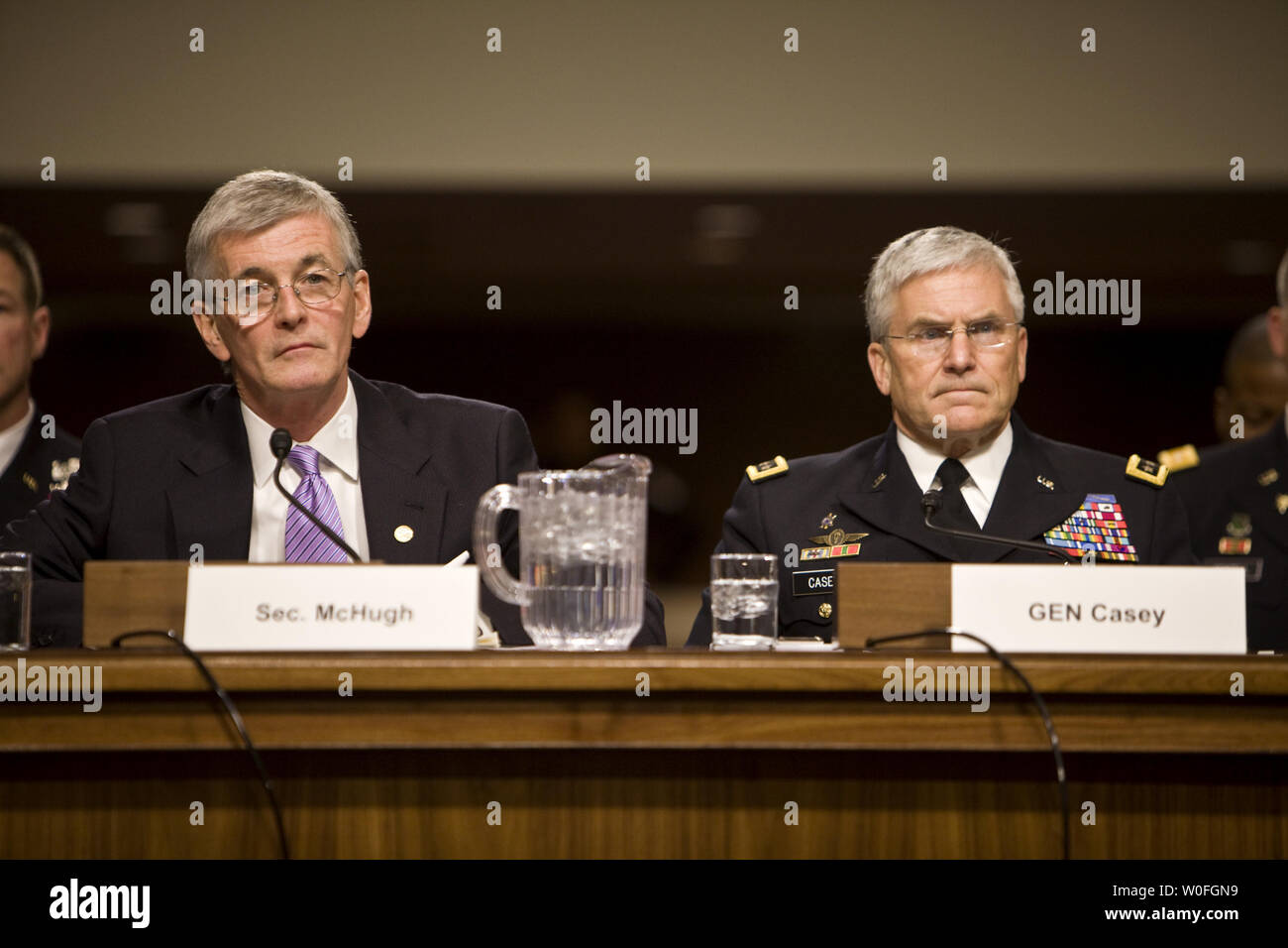 Secretary of the Army John McHugh and Army Chief of Staff General ...