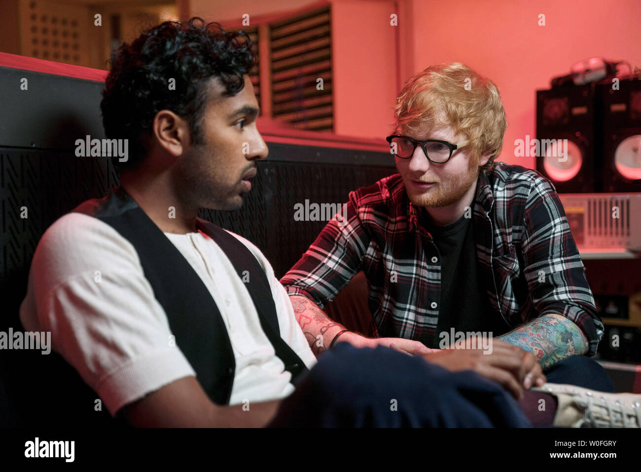 YESTERDAY, from left: Himesh Patel, Ed Sheeran, 2019. ph: Jonathan ...