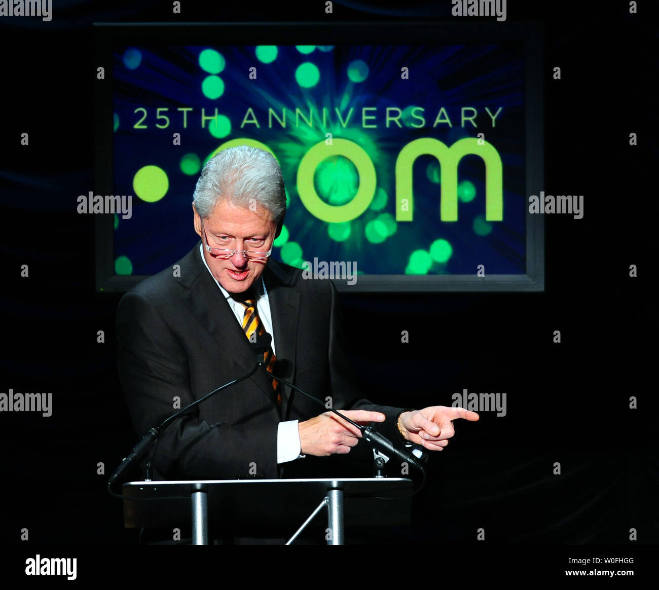 Former President Bill Clinton addresses VeriSign's 25th Anniversary Dot ...