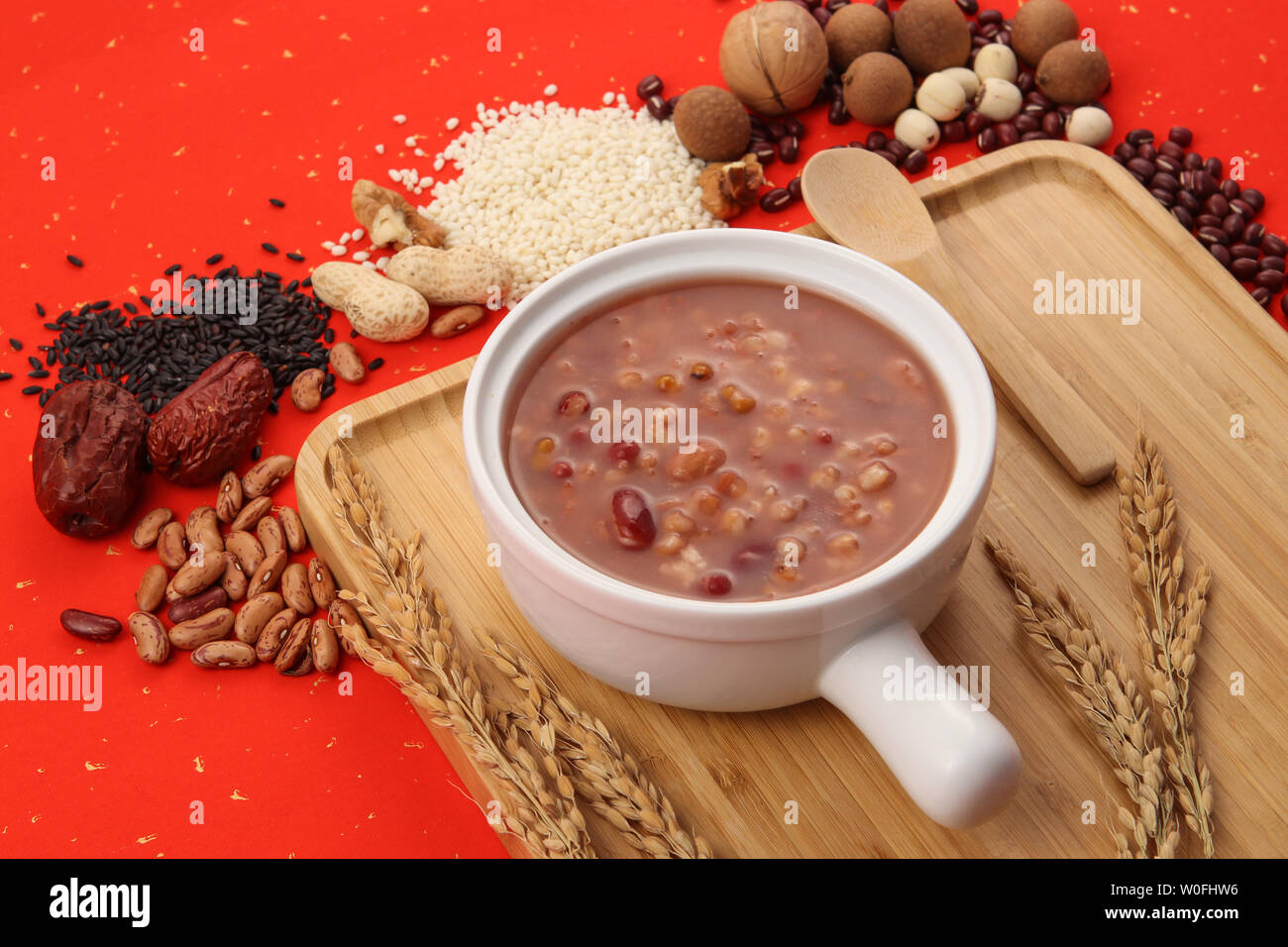 Chinese traditional food Laba porridge Stock Photo - Alamy
