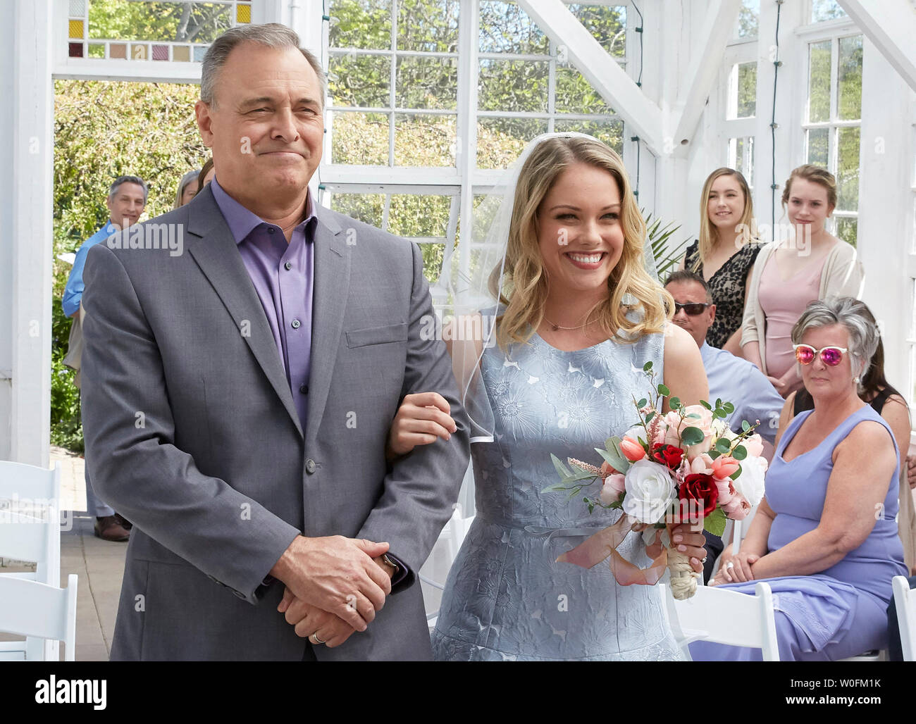 THE LAST BRIDEMAID, from lefr: Barry Levy, Stephanie Bennett, tv movie ...