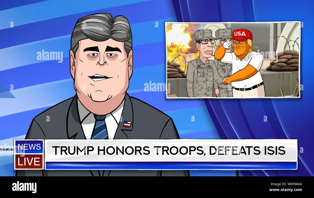 OUR CARTOON PRESIDENT, from Sean Hannity (voice: James Adomian), Steven ...