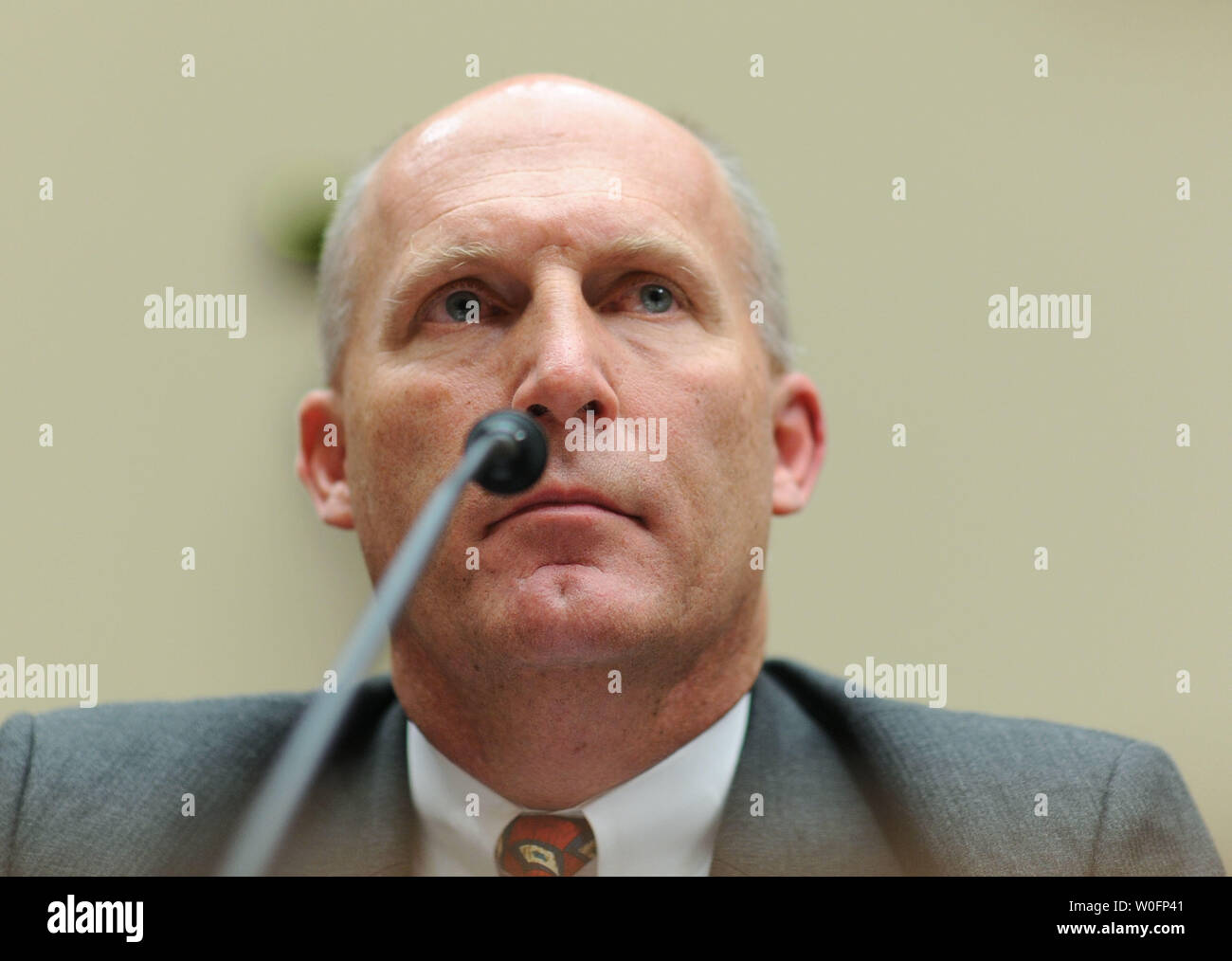 Steven Newman, President and CEO of Transocean Ltd, testifies before a ...