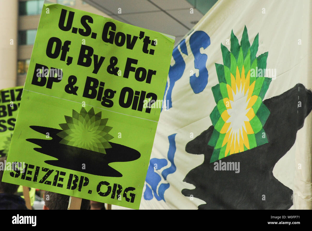 Bp Deepwater Horizon Oil Spill Protest High Resolution Stock ...