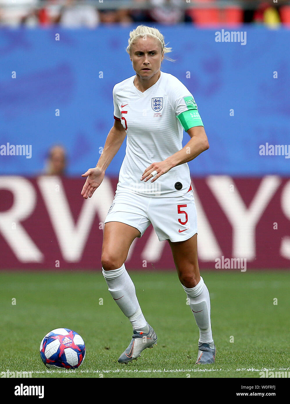 England's Steph Houghton Stock Photo - Alamy
