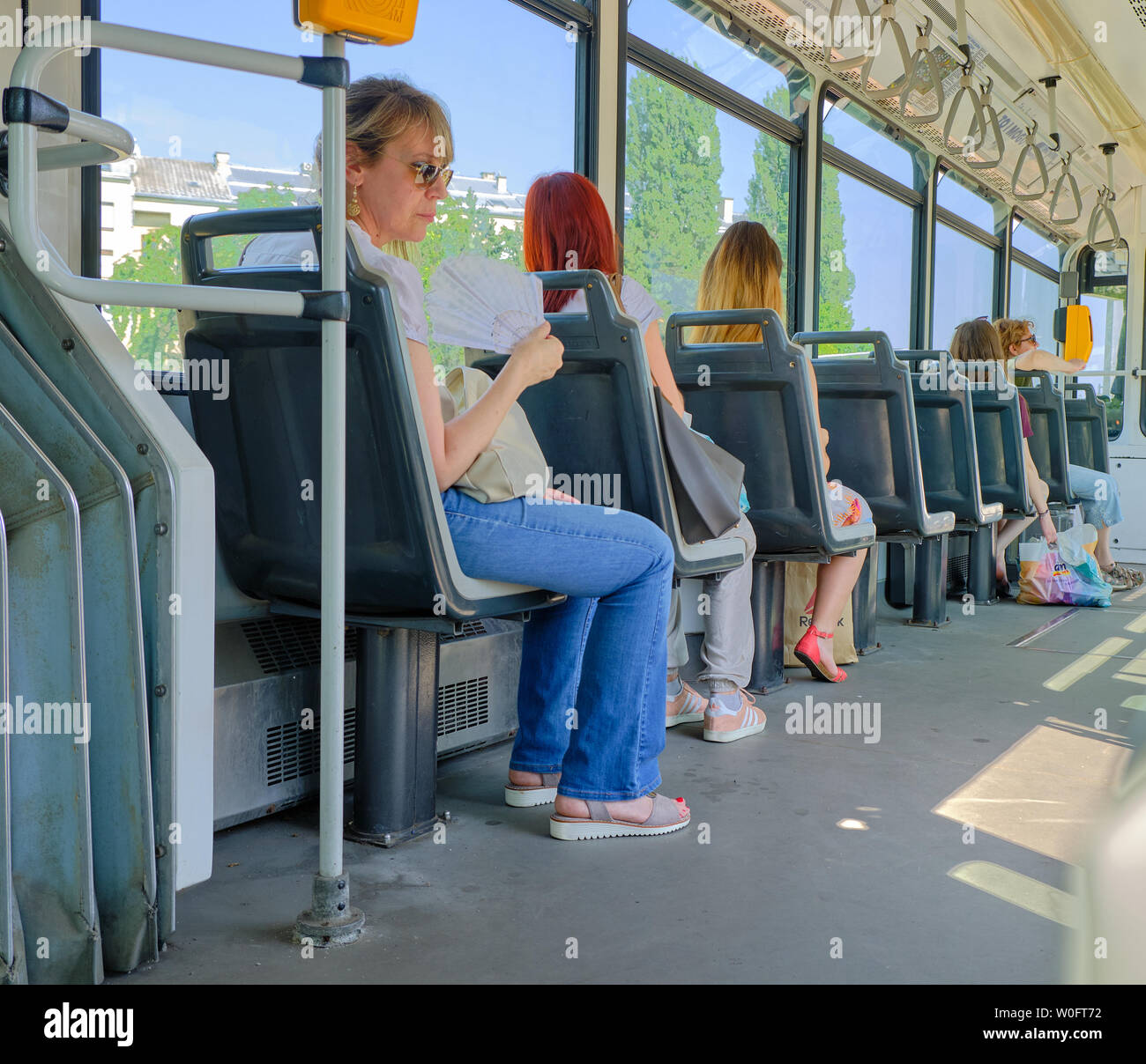 Woman Fanning Herself High Resolution Stock Photography and Images - Alamy