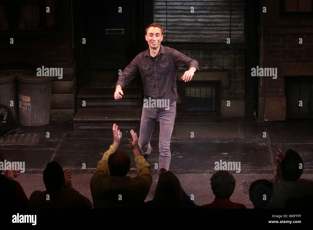 The closing night celebration for Tony winning musical Avenue Q at New ...