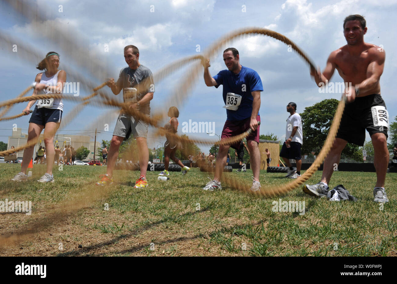 Run the gauntlet hi-res stock photography and images - Alamy