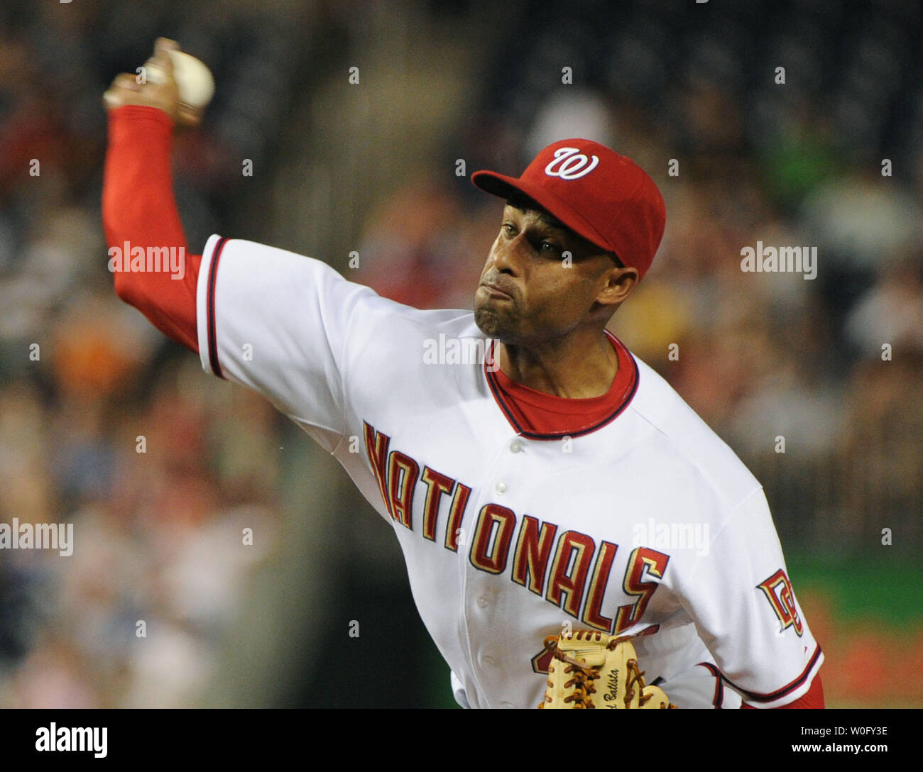 Nationals pitcher miguel batista hi-res stock photography and images ...