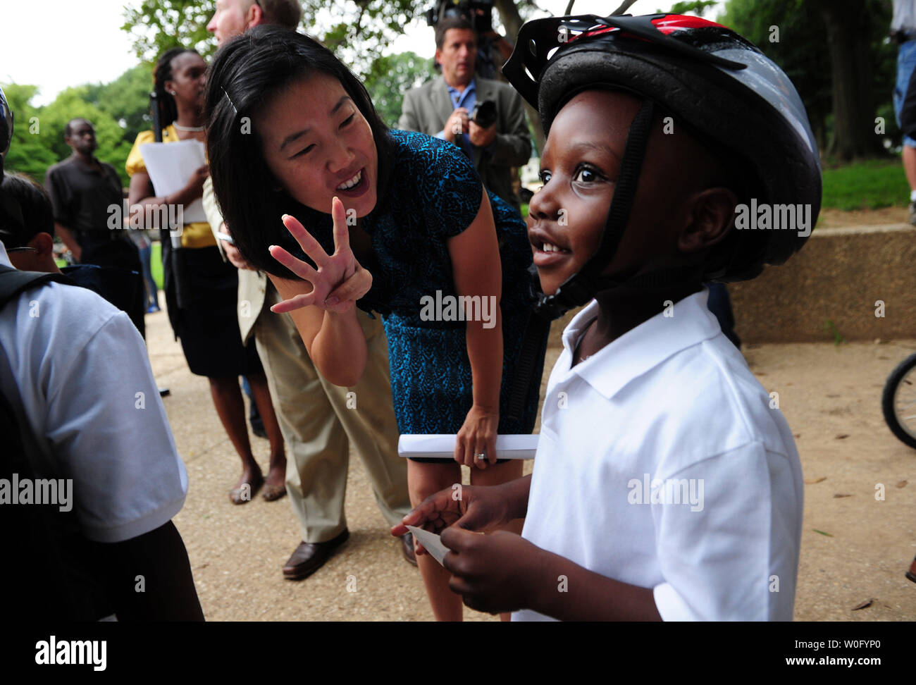Michelle rhee hi-res stock photography and images - Alamy