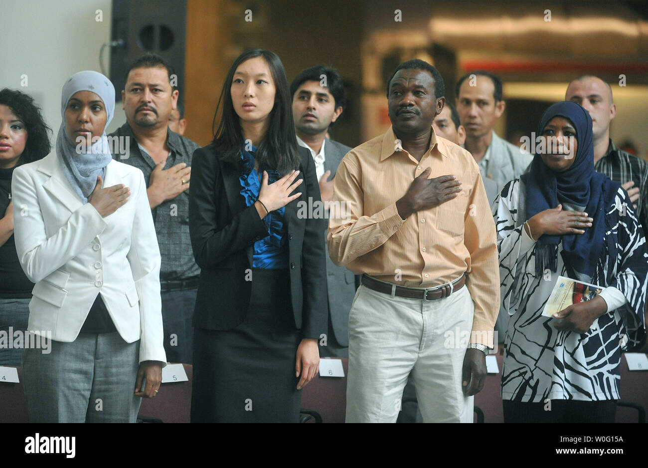 U s citizenship ceremony hi-res stock photography and images - Alamy