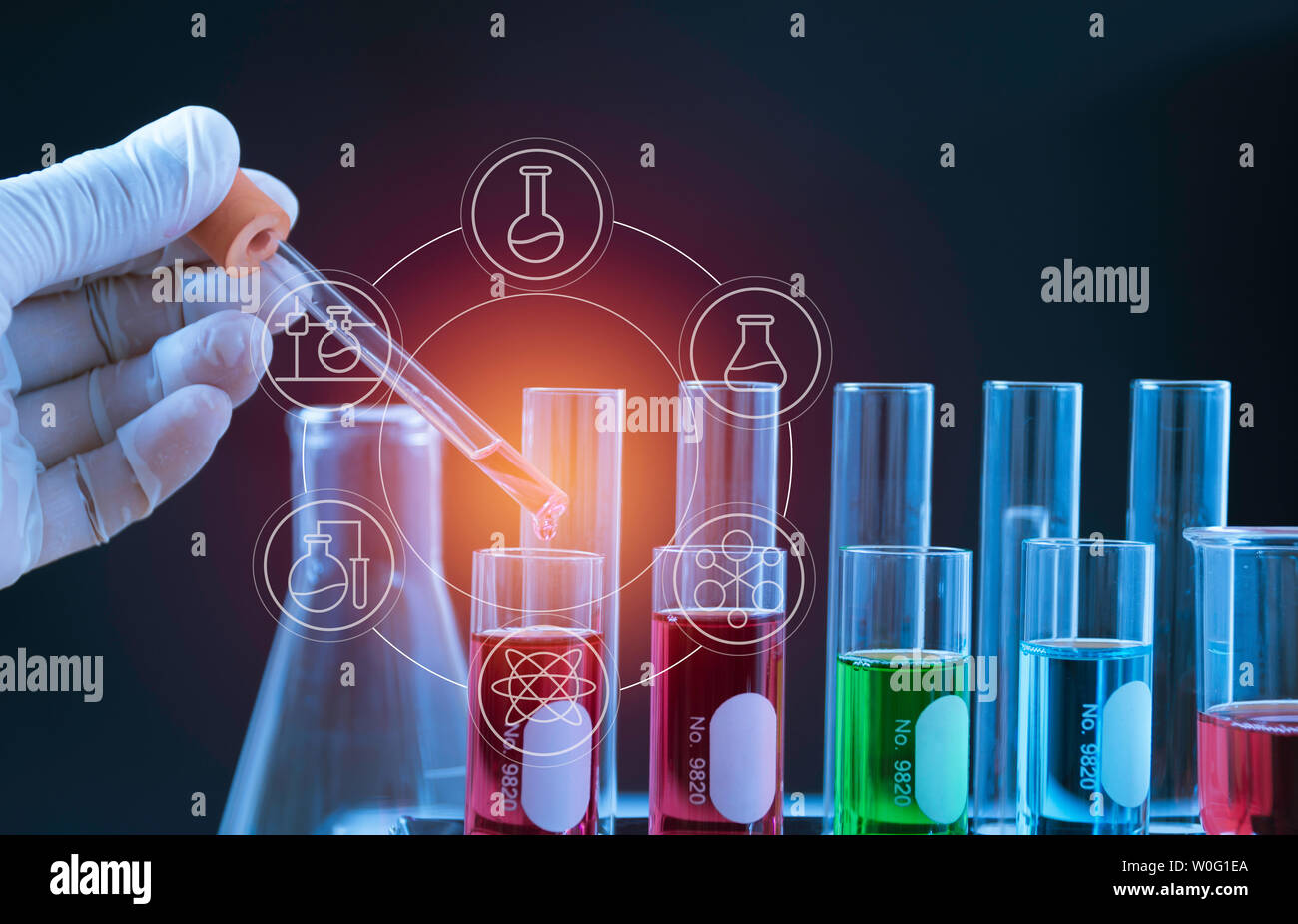 Chemistry Test Tubes Wallpaper