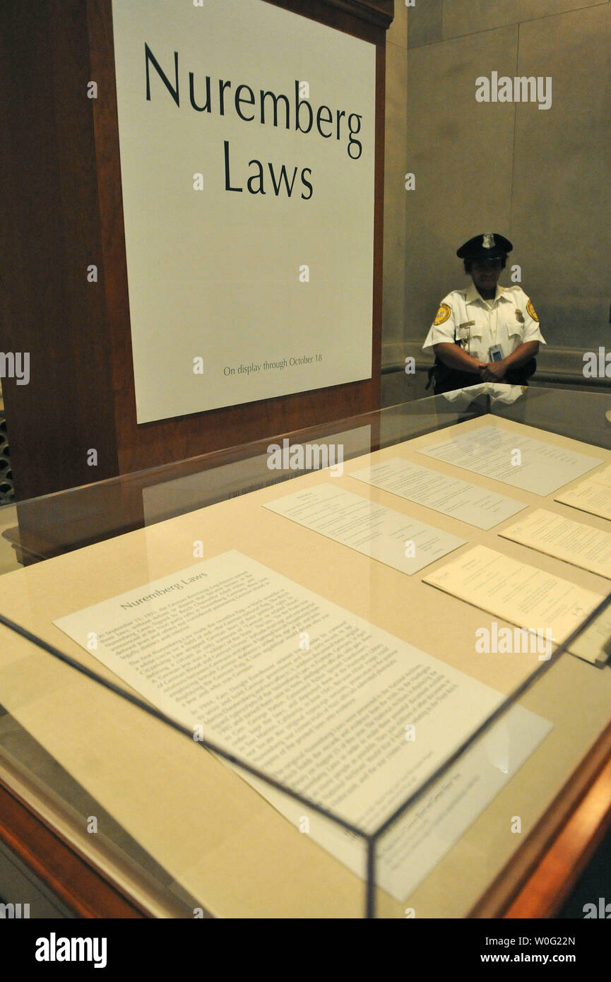 Nuremberg laws hi-res stock photography and images - Alamy