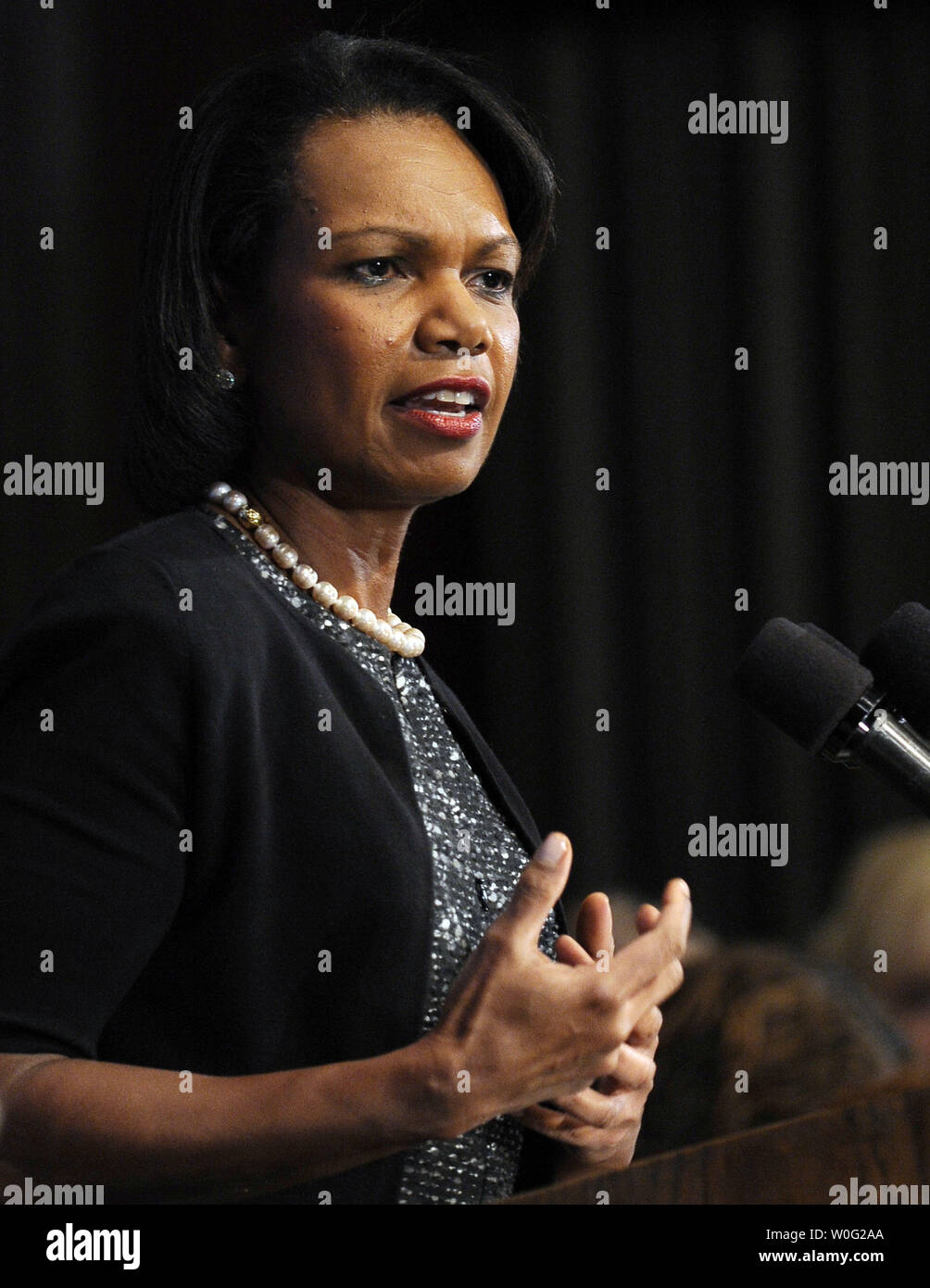 Condoleezza rice childhood hi-res stock photography and images - Alamy