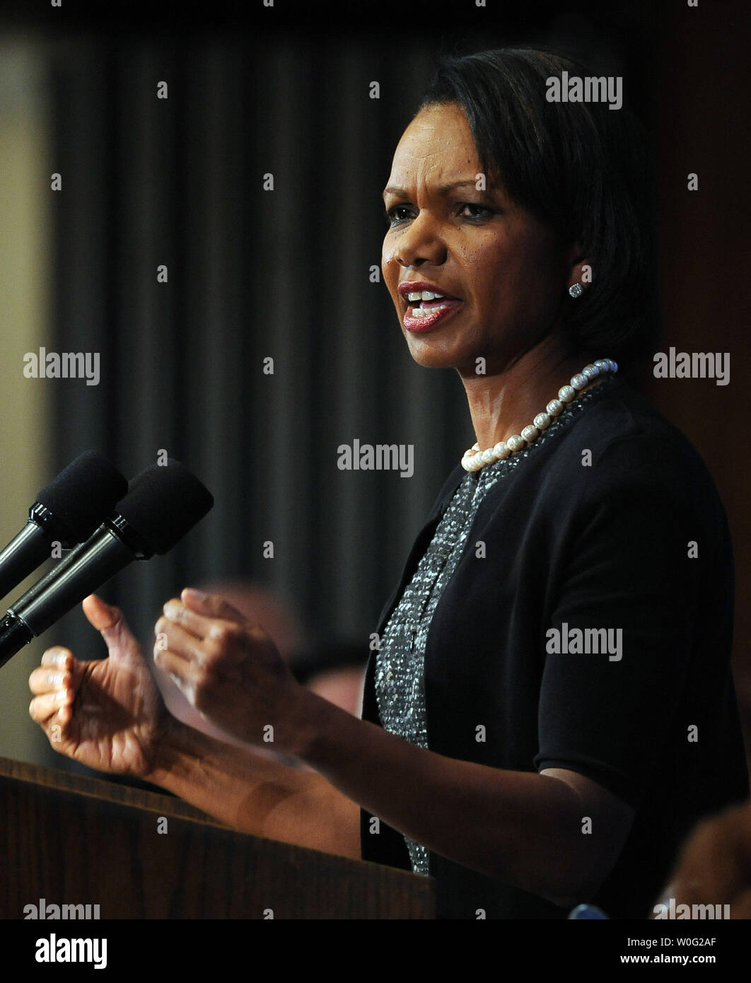 Condoleezza rice childhood hi-res stock photography and images - Alamy