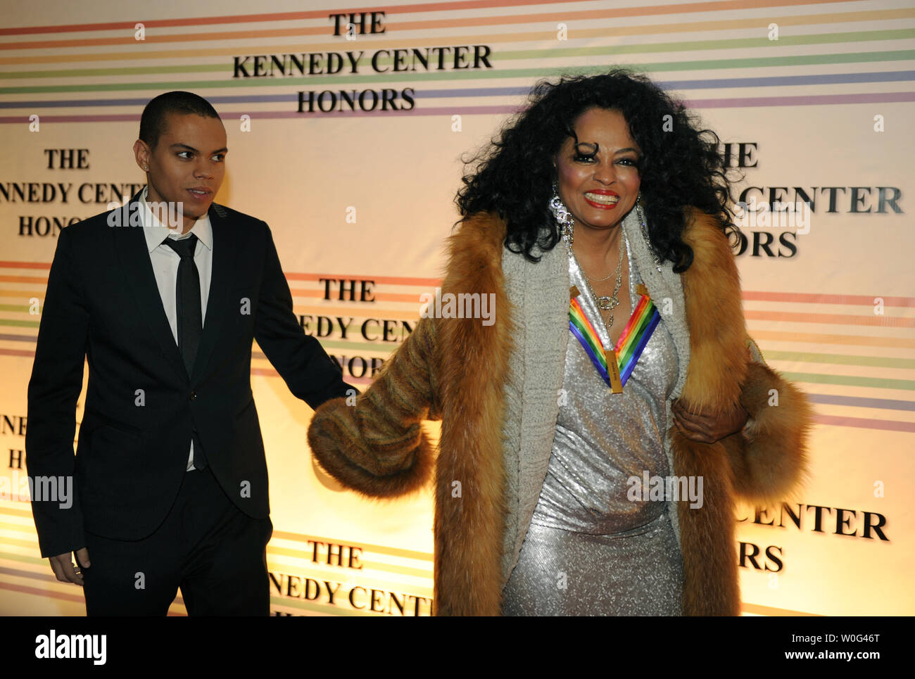 Evan Ross And Diana Ross