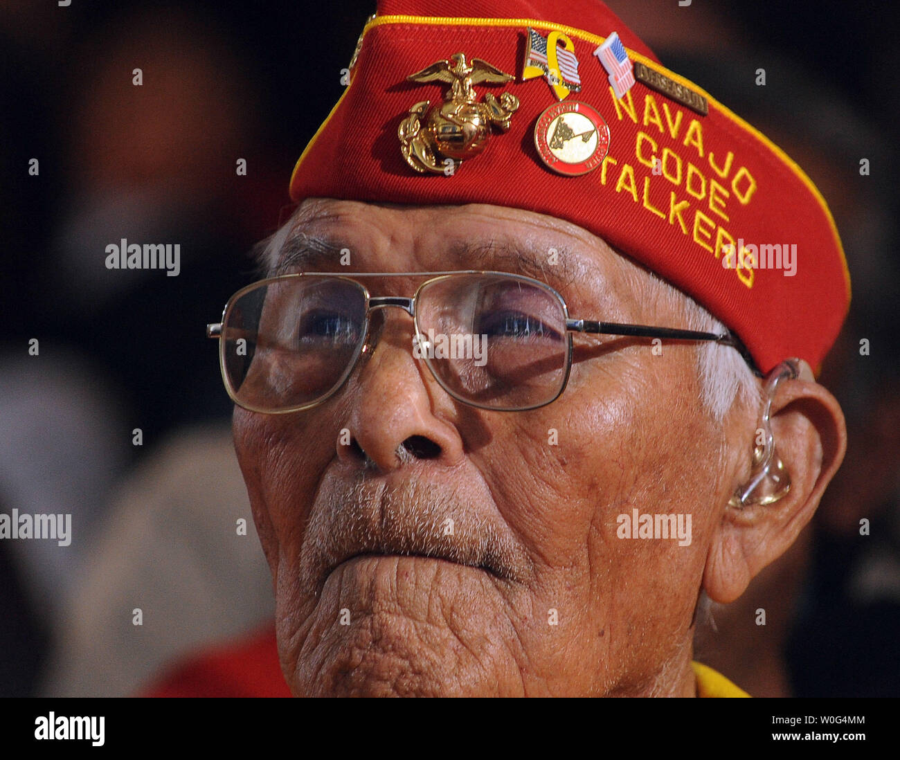 Navajo code talker marine hi-res stock photography and images - Alamy