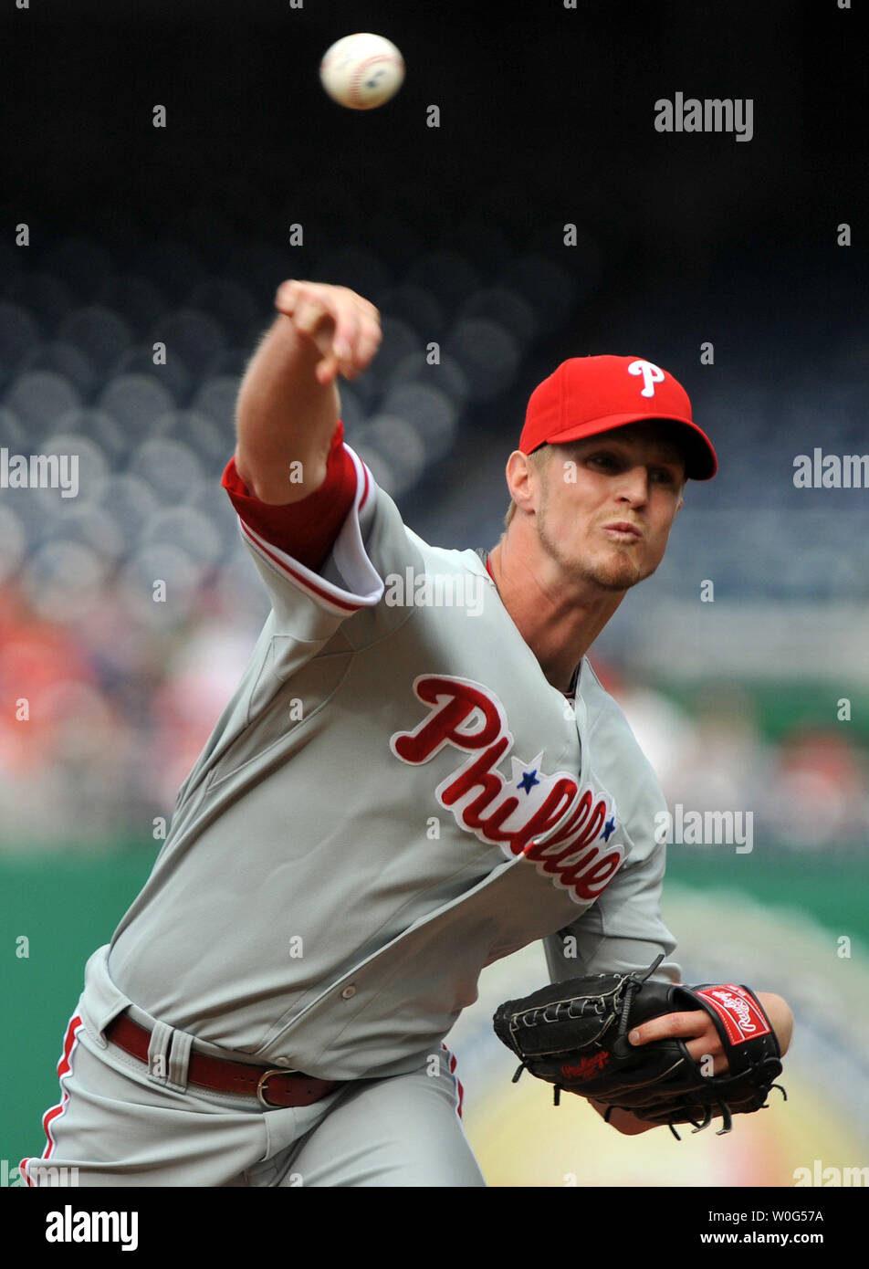 Philadelphia phillies pitcher kyle kendrick hi-res stock photography ...