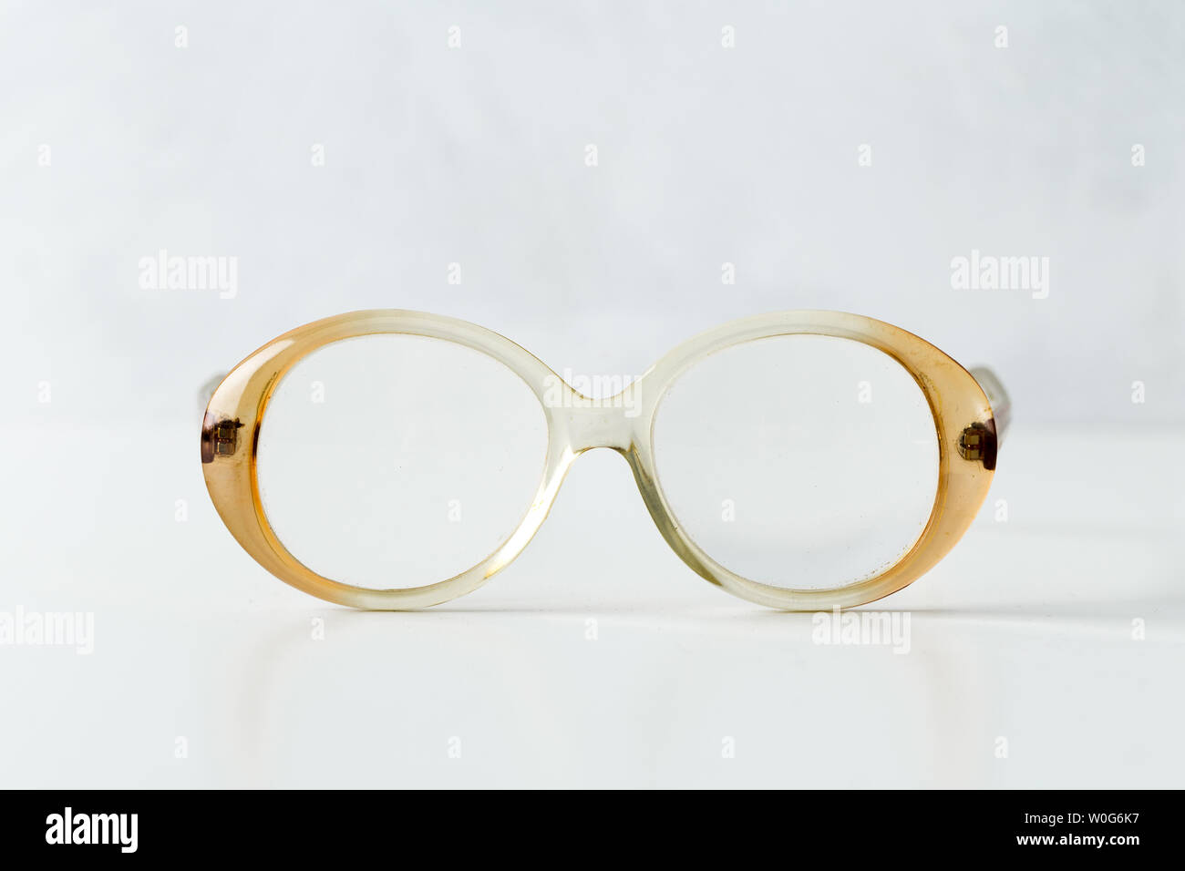 eyeglasses isolated on white Stock Photo - Alamy